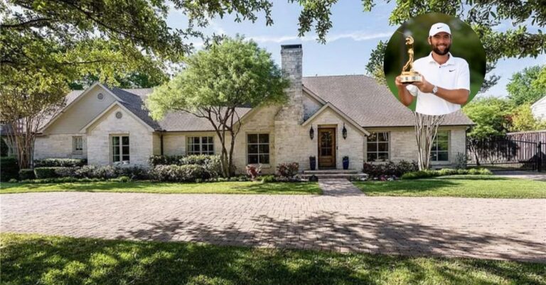 Look Inside 3.2M Scottie Scheffler House in Dallas, Texas